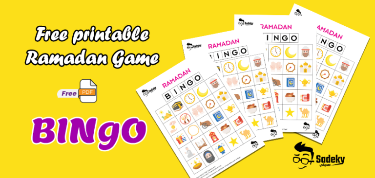 Free Ramadan Game-Ramadan BINGO Activity Printable | Sadeky