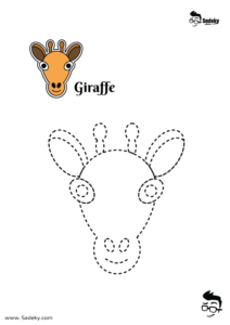 Free! Wild Animals To Trace Printables Worksheets | Sadeky