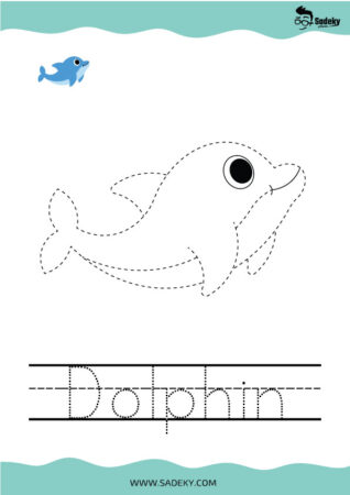 Animal Tracing Pictures Worksheets Printable For Kids