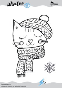 Best Printable Winter Coloring Pages For Kids 2025