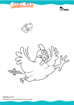 Free Chicken Coloring Pages Printable For Kids To Enjoy