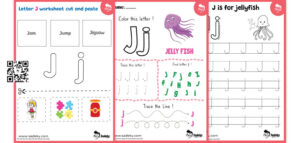 Letter J Worksheets Free Printables For Preschoolers | Sadeky